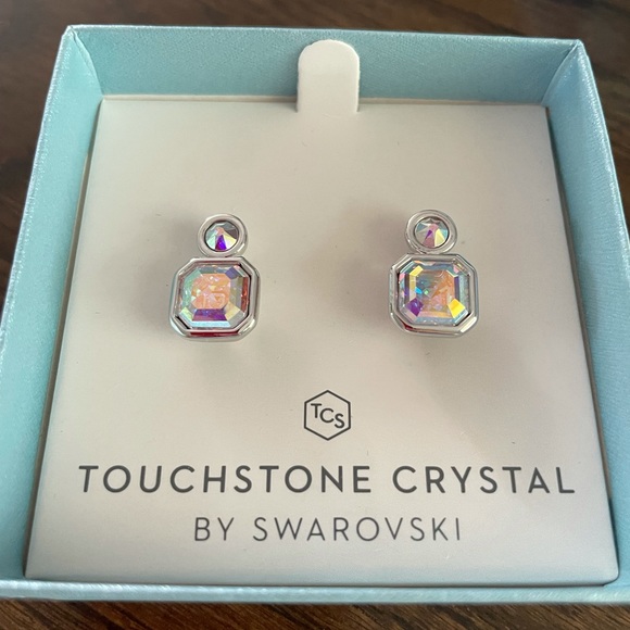 Jewelry | Touchstone Crystal Earrings | Poshmark